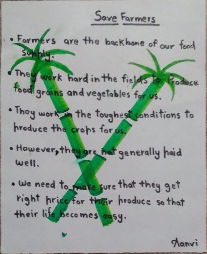 Class 4 student ‘Aanvi’ from Barabanki appeals to save farmers – Agri ...